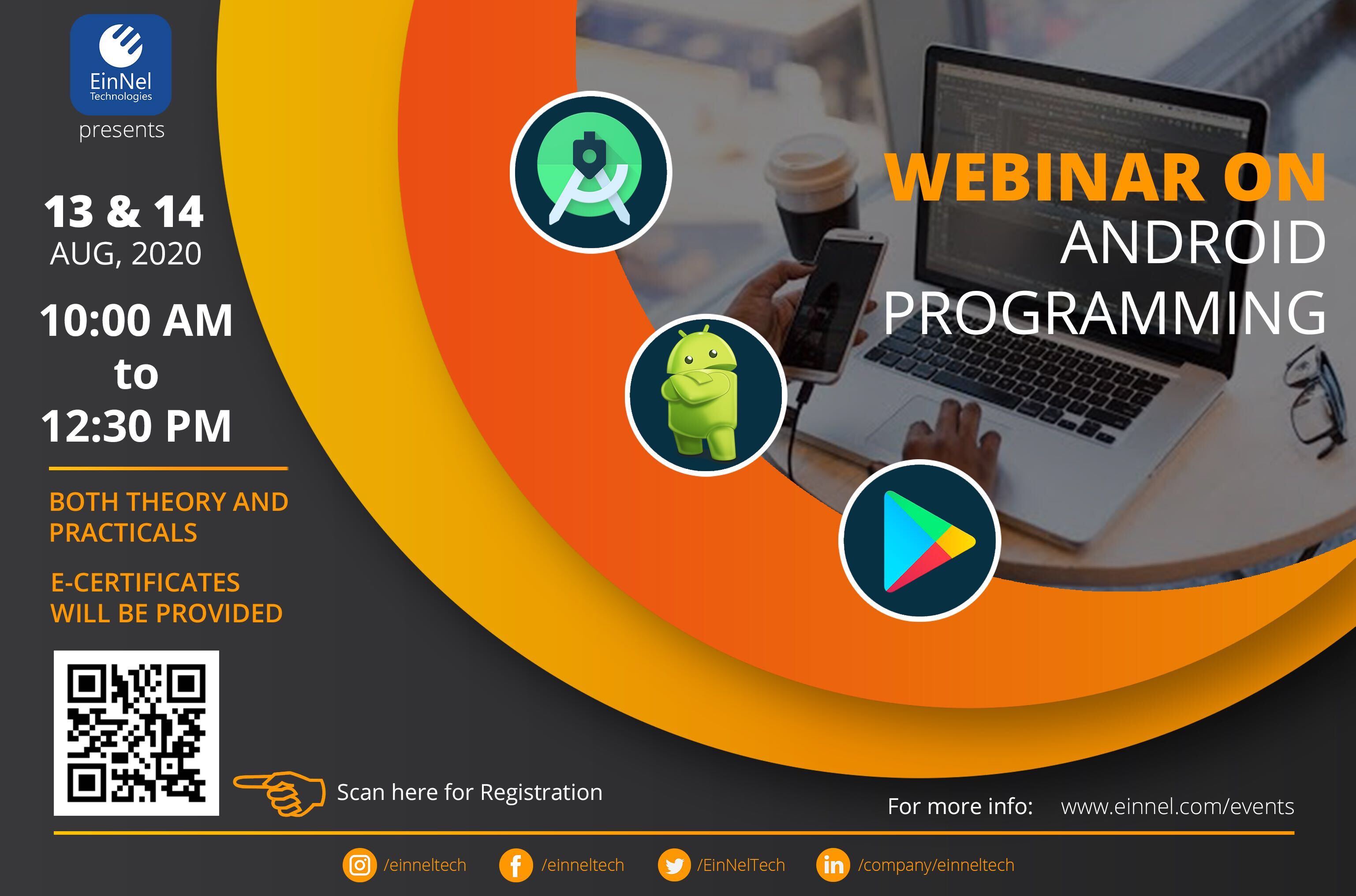 Webinar on Android Programming | EinNel Technologies